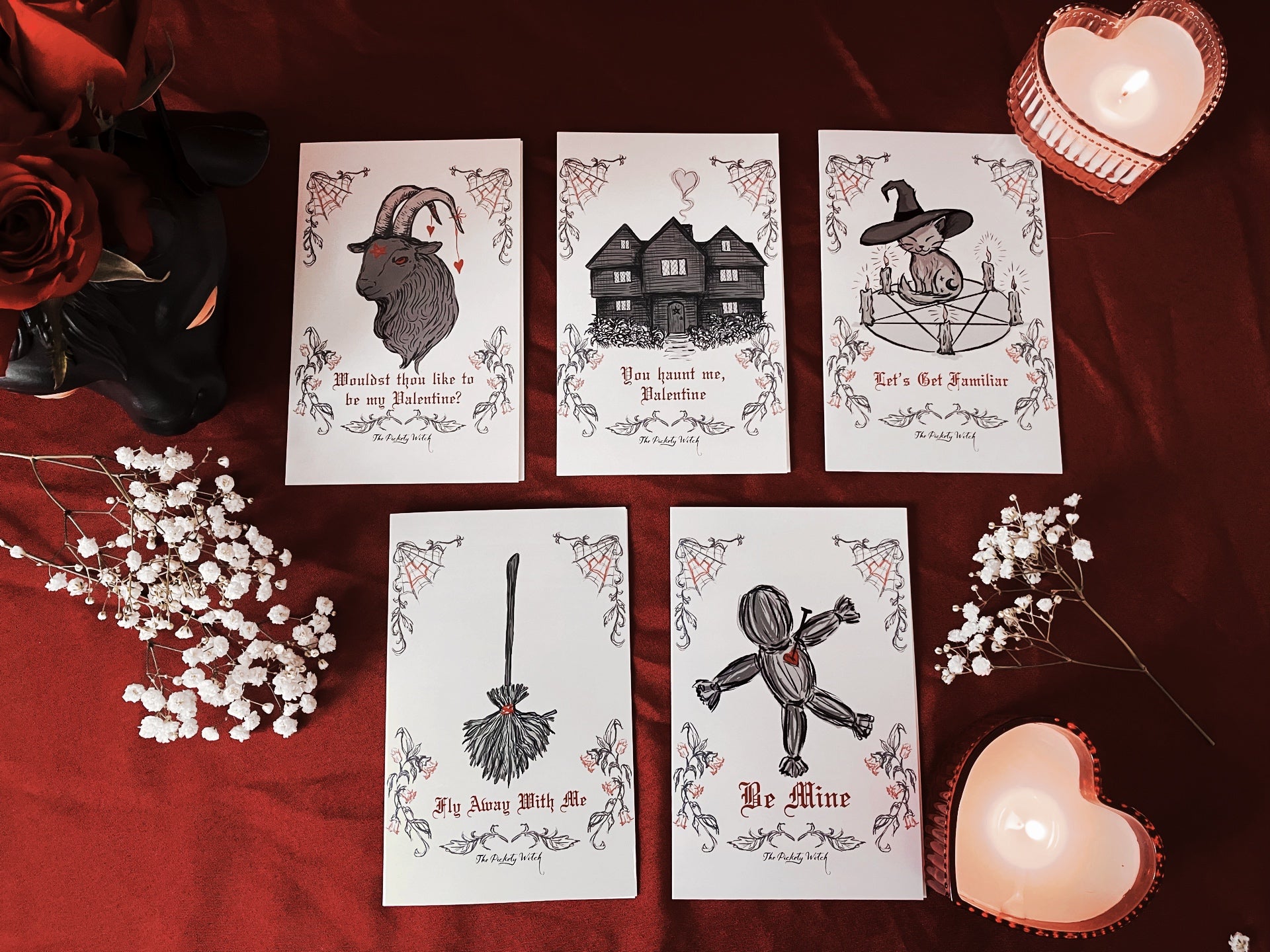Witchy Valentine's Day Cards – The Pickety Witch